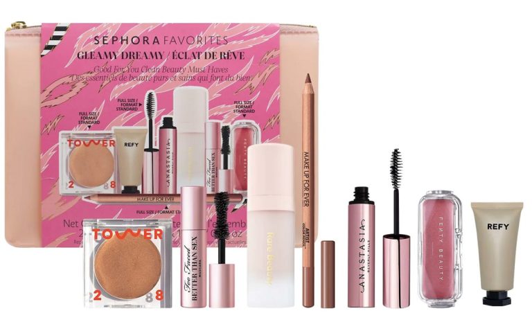 Sephora Favorites Gleamy Dreamy All Over Face Makeup Set 40 116 Value Beauty Deals Bff