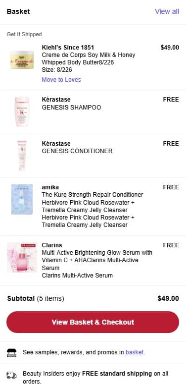 Sephora FREE Kérastase Genesis Mini Duo w/$45 order - Beauty Deals BFF
