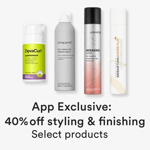 Ulta Beauty APP Exclusive Select Hair Styling & Finishing 40% OFF ...