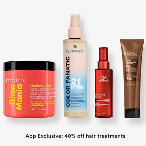 Ulta Beauty APP Exclusive Select Hair Treatments 40% OFF - Beauty Deals BFF