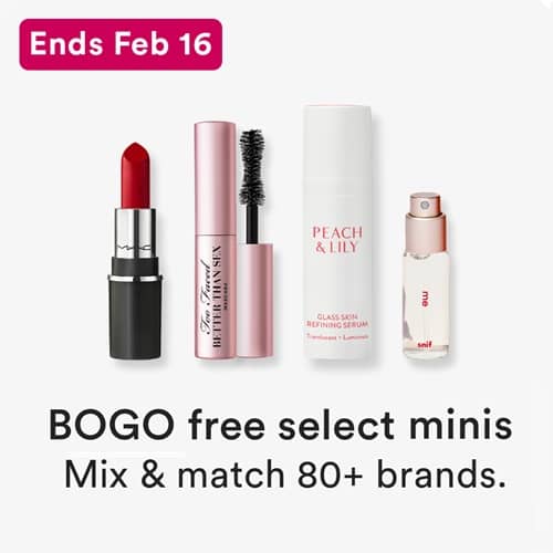 Ulta Beauty Minis Buy 1 Get 1 FREE - Beauty Deals BFF